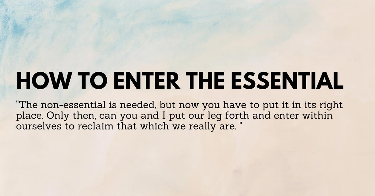 How to Enter the The Essential - Dhyan Vimal Institute for Higher Learning